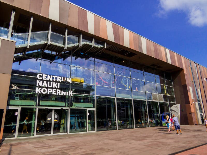 Copernicus Science Centre, Warsaw Editorial Image - Image of facade ...