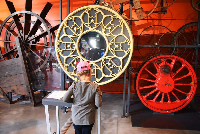Warsaw, Poland-July 14, 2018: the Copernican Science Center. Developing ...