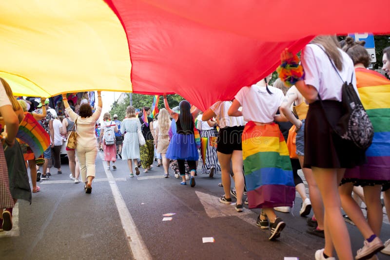 People during Equality Parade on July 8 Editorial Stock Photo - Image ...