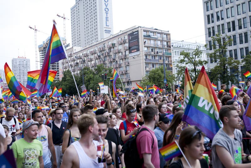 People during Equality Parade on July 8 Editorial Image - Image of ...