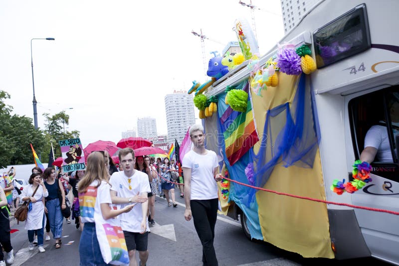 People during Equality Parade on July 8 Editorial Stock Photo - Image ...