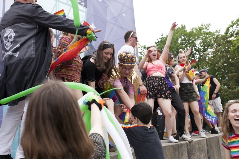 People during Equality Parade on July 8 Editorial Stock Image - Image ...