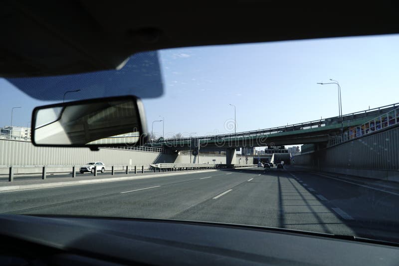 S2 Expressway from Driver S Perspective Editorial Photo - Image of ...