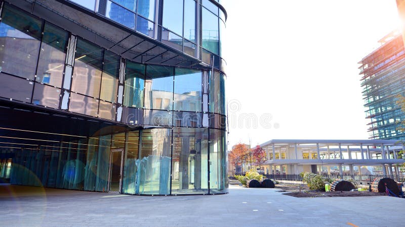 Office Building the Form Under Construction. Editorial Stock Photo ...