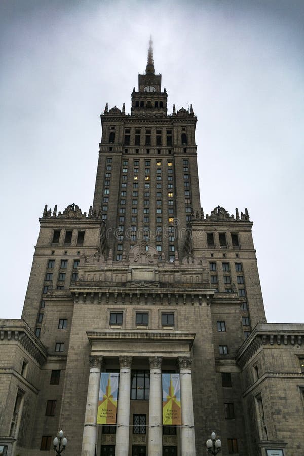 Warsaw - Polland editorial stock photo. Image of comunism - 92390473