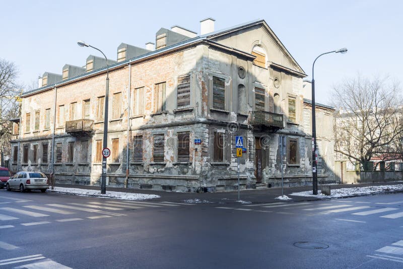 The Warsaw`s Praga, Poland editorial stock image. Image of city - 86473739