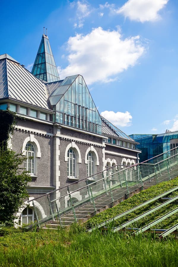 Library Of The Warsaw University Stock Image - Image of travel ...