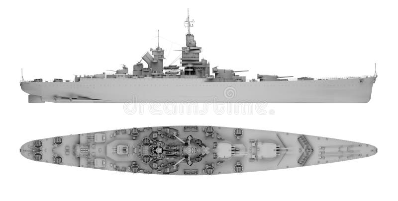 Battleship Top View Stock Illustrations – 229 Battleship Top View Stock ...