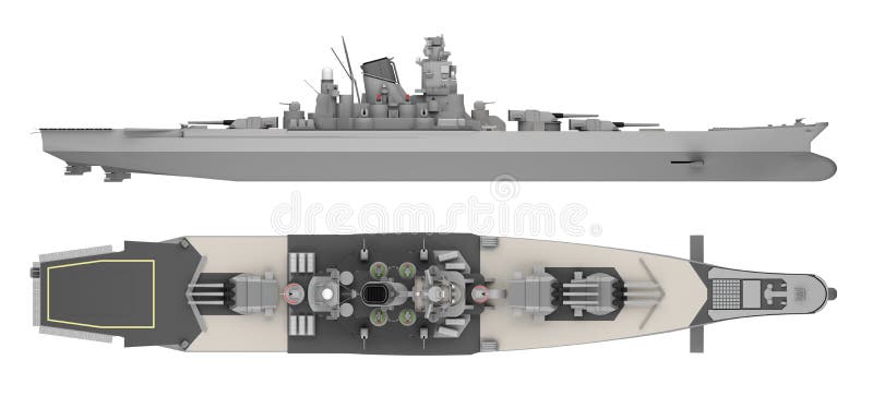 Battleship Top View Stock Illustrations – 226 Battleship Top View Stock ...