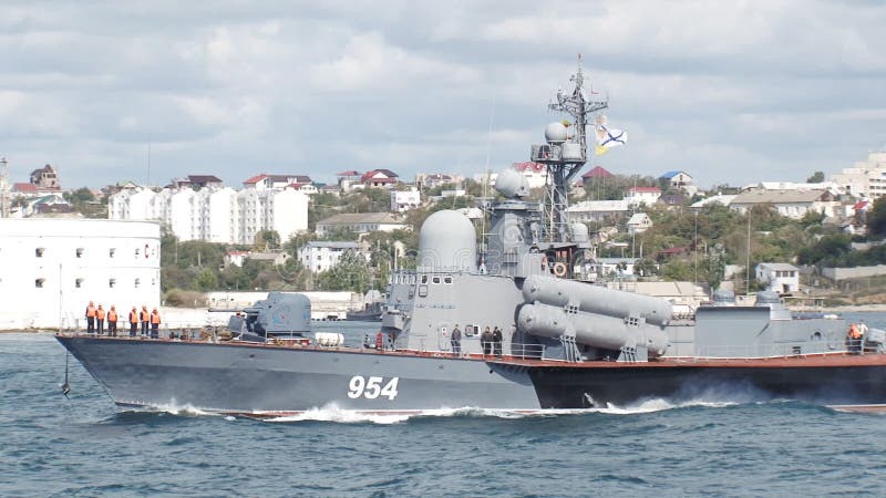 Warships Out of the Sevastopol Base Stock Video - Video of stratagems ...