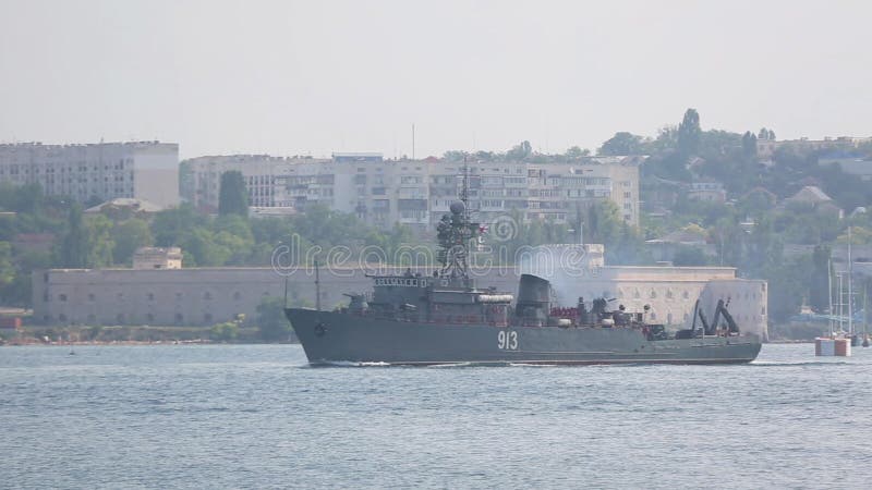 Warships Out of the Sevastopol Base Stock Video - Video of stratagems ...