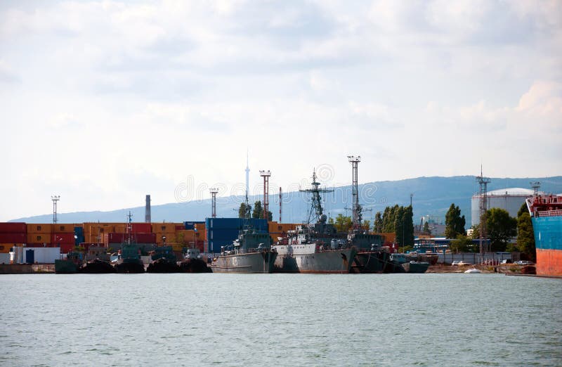 Warships in Port of Novorossiysk Editorial Photography - Image of ...
