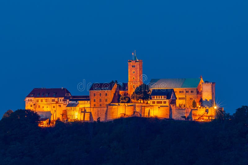 Wartburg Castle in Thuringia Germany Stock Photo - Image of travel ...