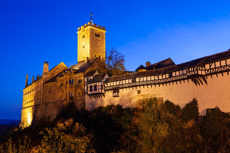 Wartburg Castle in Thuringia Germany Stock Image - Image of eisenach ...