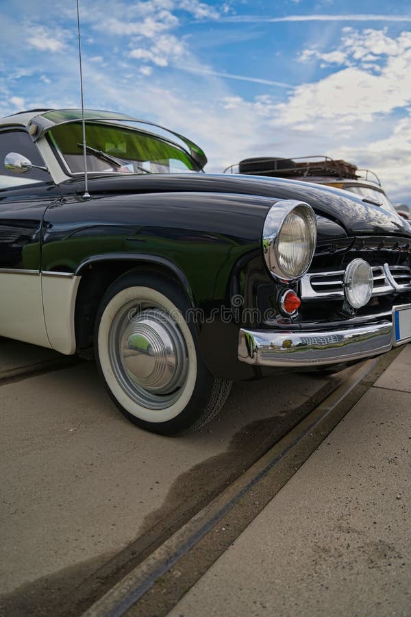 Wartburg 311 East German Car Editorial Stock Image - Image of timer ...