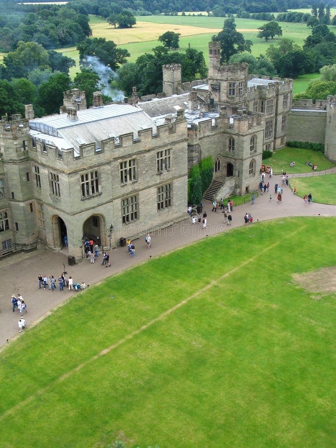 Warwick castle stock image. Image of heritage, britain - 1201881