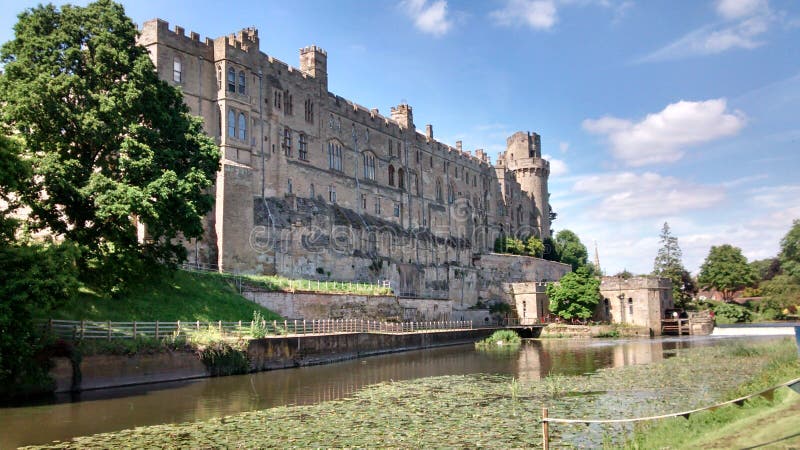 Warwick Castle stock photo. Image of warwick, william - 28185674