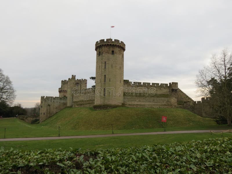 Warwick Castle stock image. Image of toursm, king, building - 95238389
