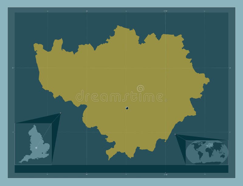 Warwick, England - Great Britain. Solid. Capital Stock Illustration ...
