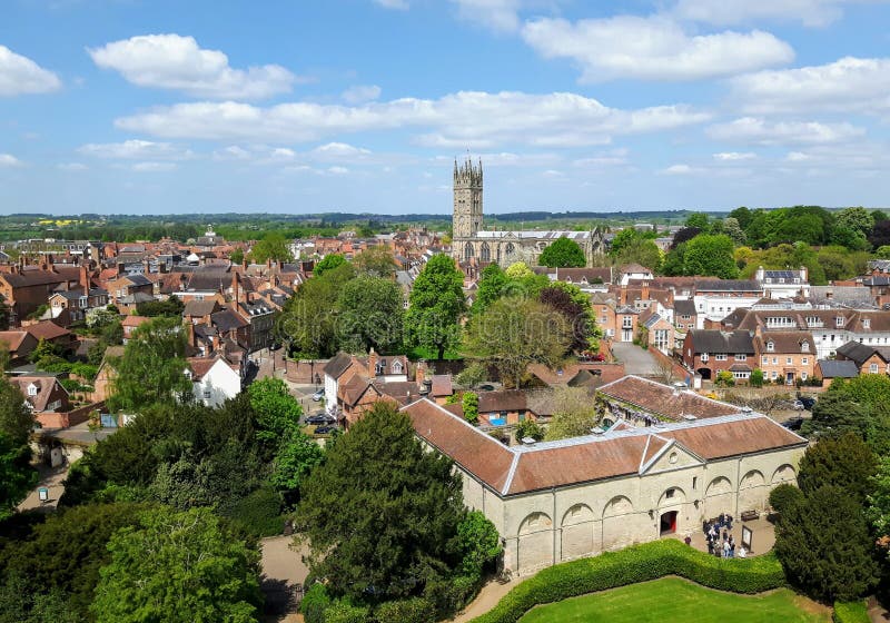 Warwick Landscape stock photo. Image of castle, architecture - 96457700