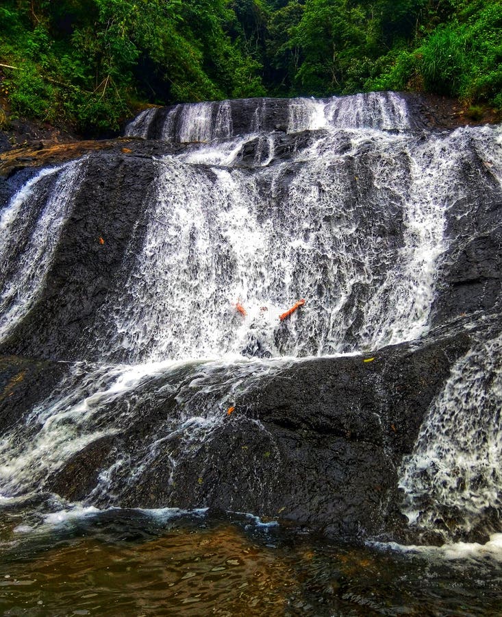 That Was Amazing River There& X27;s a Waterfall Inside it Stock Photo ...