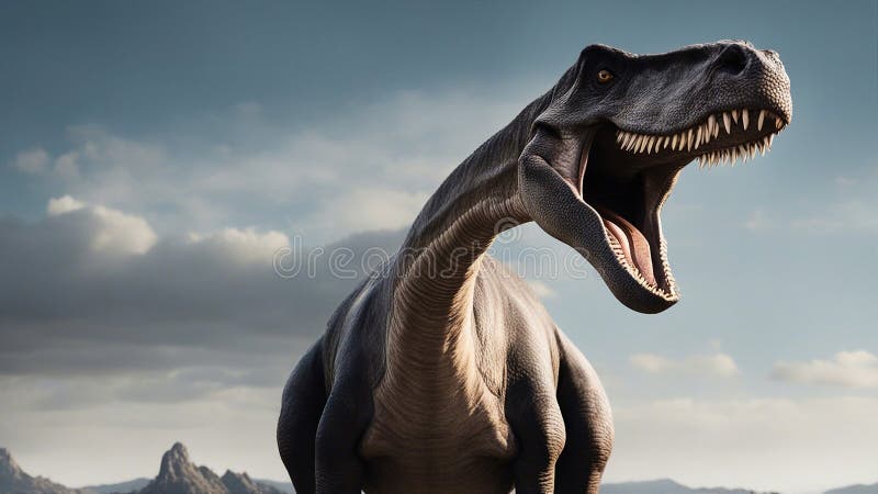 He Was a Dinosaur Diplodocus, and he Knew it. he Had Everything he ...