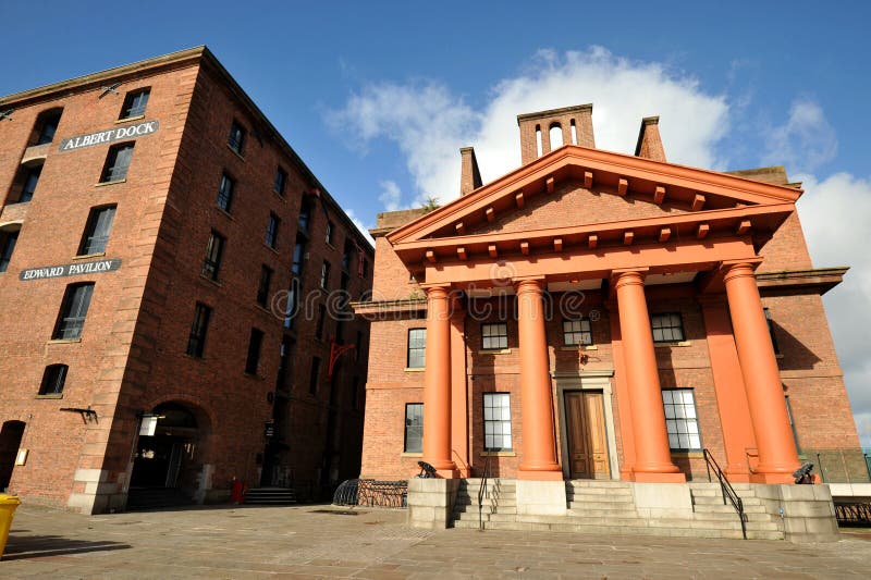 The Royal Albert Dock is a Complex of Dock Buildings and Warehouses in ...