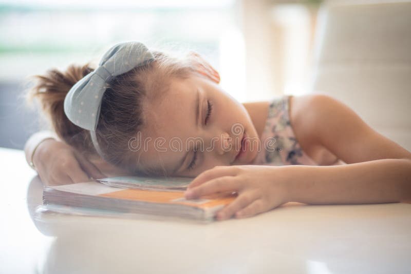 She was tired of reading stock image. Image of female - 146007283