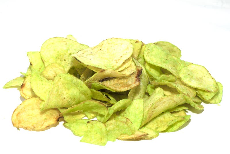 Wasabi chips green chips stock image. Image of spices - 108440565