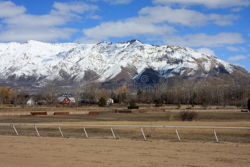 Wasatch front mountains stock photo. Image of park, snow - 25047328