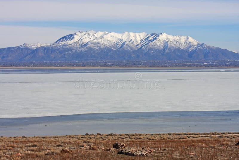 Wasatch Front Mountains, Utah Stock Photo - Image of utah, shore: 57111946