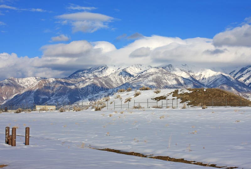 Wasatch Front Mountains, Utah Stock Image - Image of mountains, ogden ...