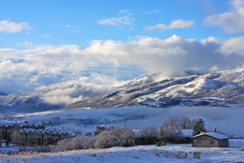 Wasatch Front Mountains, Utah Stock Photo - Image of trees, creek: 51414906