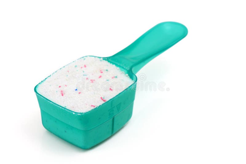Waschpulver stockbild. Bild von gemasert, becher, hygiene - 35980081