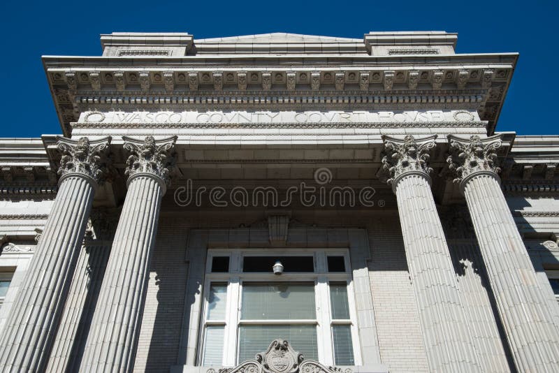 Wasco County Courthouse editorial stock image. Image of criminal - 96333979