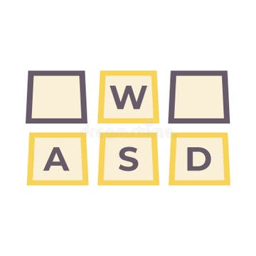 Wasd Keys Stock Illustrations – 107 Wasd Keys Stock Illustrations ...