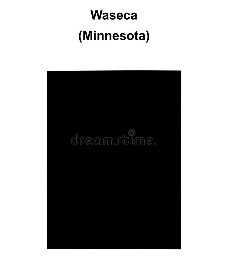 Waseca Outline Stock Illustrations – 8 Waseca Outline Stock ...