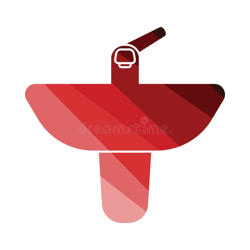 Lavatory Basin Linear Icon Concept. Lavatory Basin Line Vector Sign ...