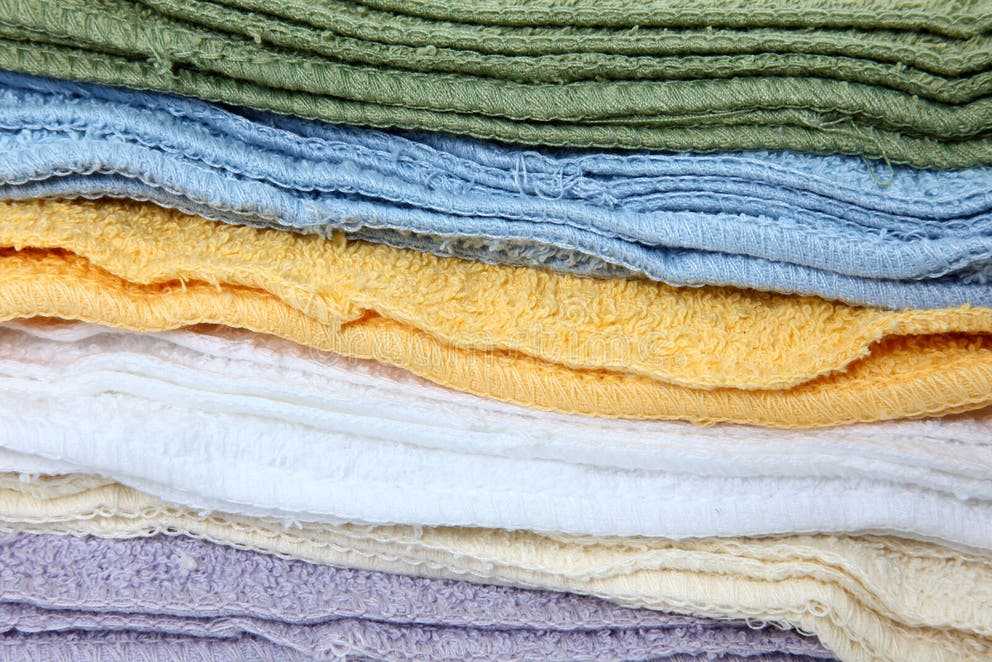 Wash Cloth Stack stock image. Image of traditional, laundry - 10141711