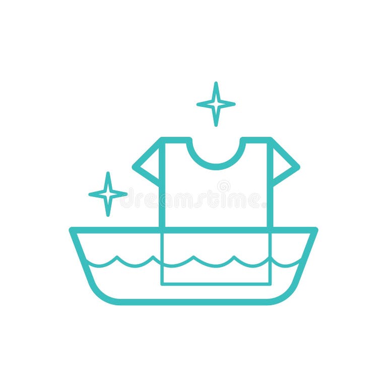 Wash Clothes. Vector Illustration Decorative Design Stock Vector ...