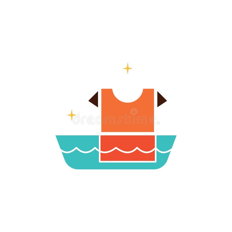 Wash Clothes. Vector Illustration Decorative Design Stock Vector ...