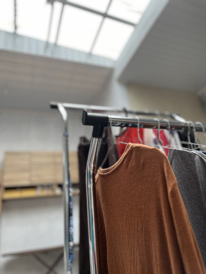 Wash Clothes in the Washing Machine Then Dry the Clothes in a Row on ...