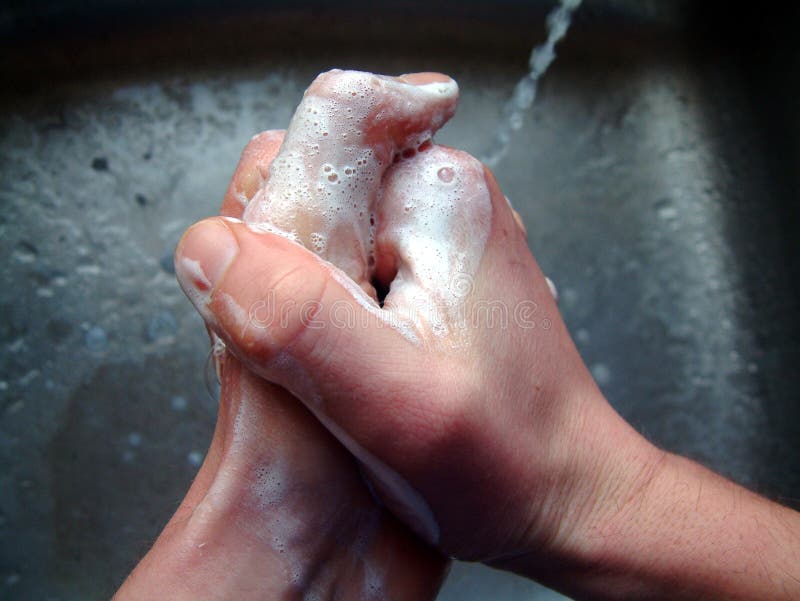 Wash hands stock image. Image of health, spotless, disease - 156573