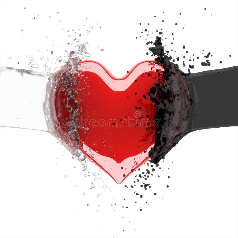 Wash heart. stock illustration. Illustration of symbol - 36084226