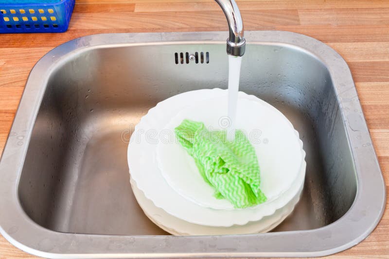 Wash-up by dishcloth stock photo. Image of life, houseware - 34768818