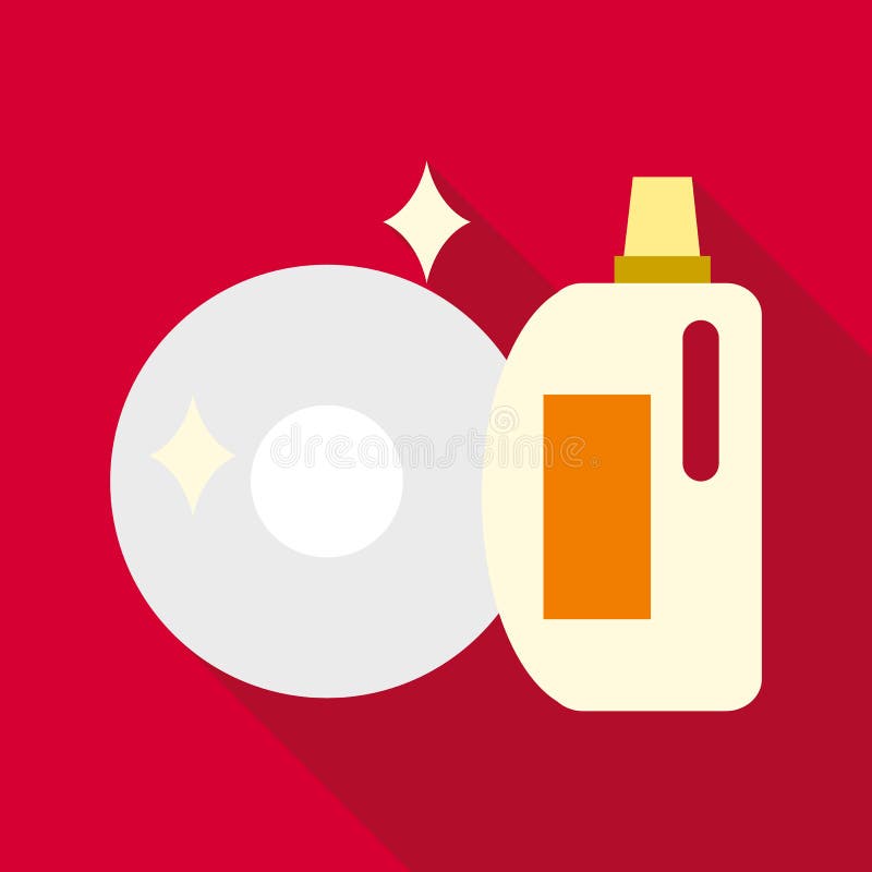 Wash up icon, flat style stock vector. Illustration of sanitary - 86056706