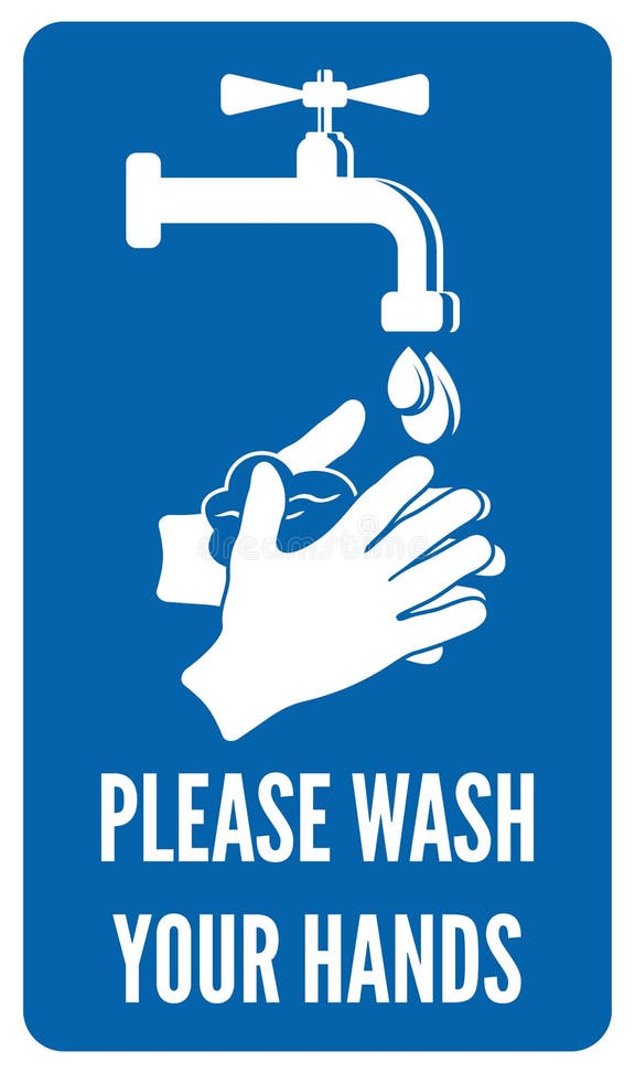 Clean Hands Sign Stock Illustrations – 15,918 Clean Hands Sign Stock ...
