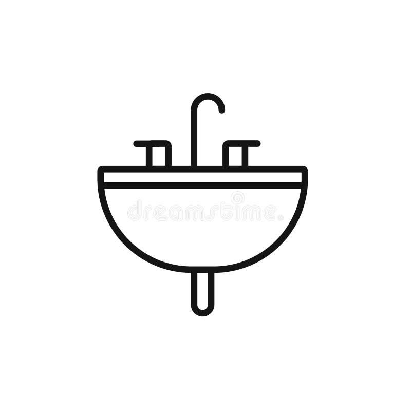 Washbasin Icon Vector Set Collection for Web Stock Illustration ... Washbasin Icon Vector Set Collection for Web Stock Illustration ...