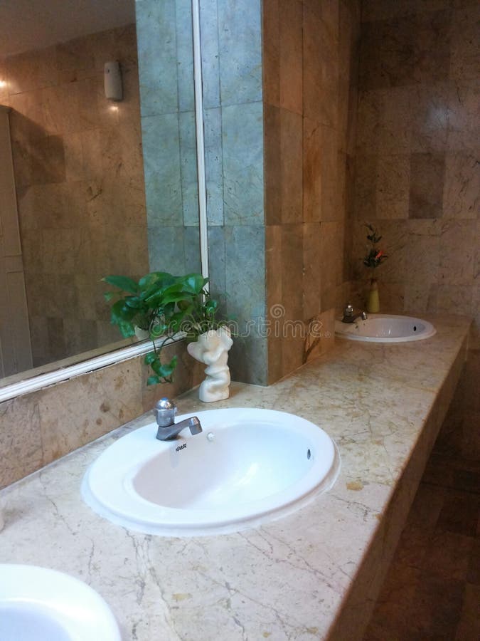 Washbowl in Public Rest Room Editorial Photography - Image of rest ...