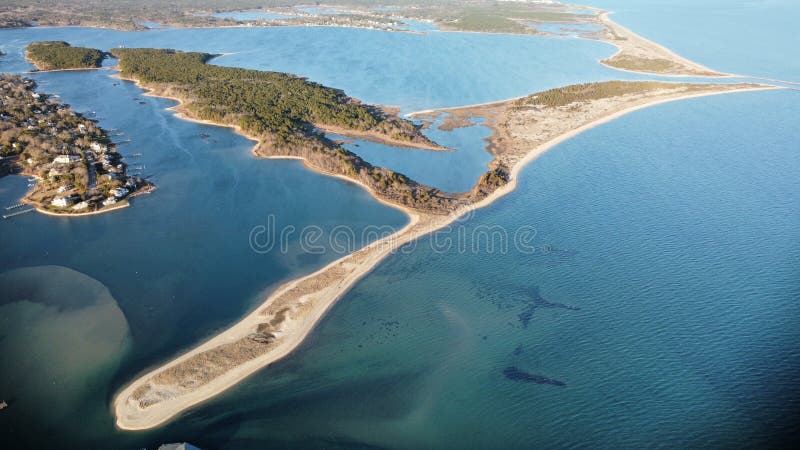 Washburn Island, Cape Cod stock photo. Image of horizon - 247722116